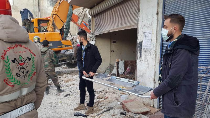 Scout solidarity in Türkiye and Syria